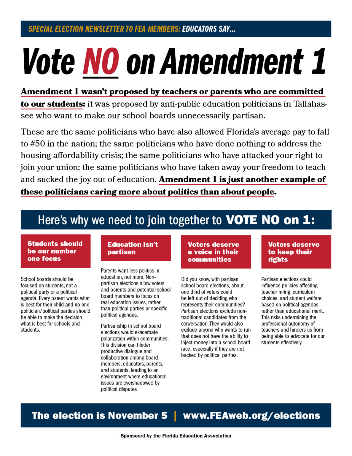 Voter Toolkit | Florida Education Association